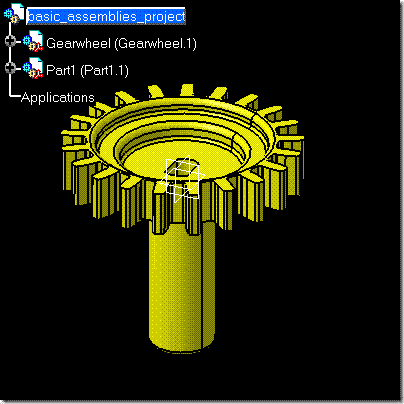 Tutor for CATIA Assembly: Project: Top Down Assemblies